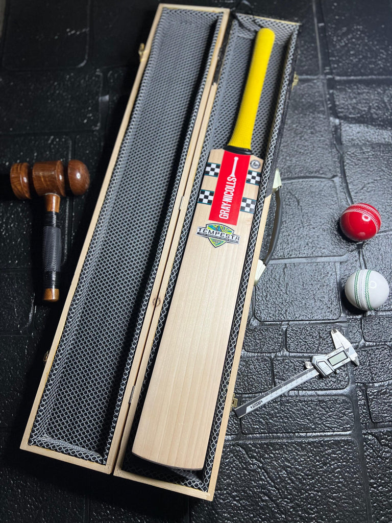 Gray Nicolls Tempesta English Willow Grade 1 Cricket Bat– Sports Man Bazar