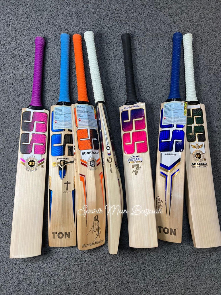 SS Pro Series Cricket Bats - Premium English Willow– Sports Man Bazar